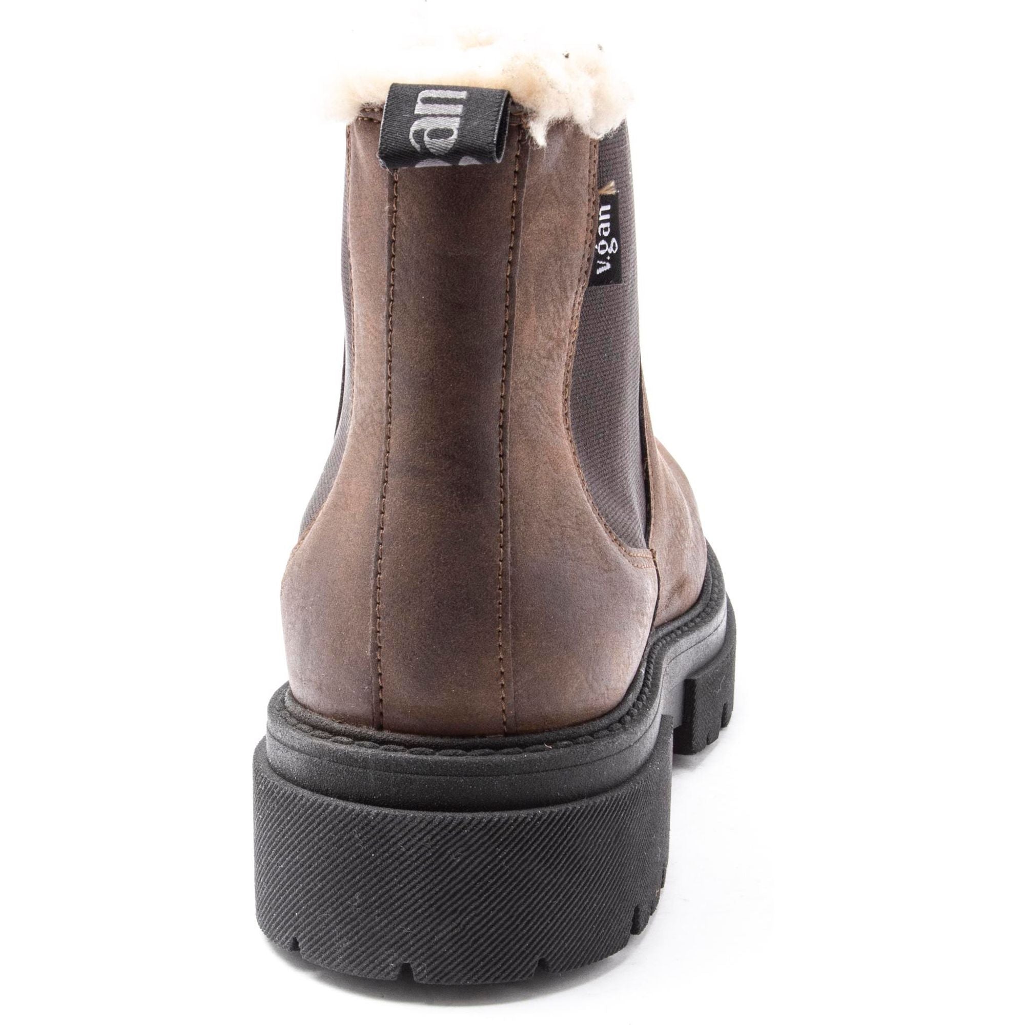 Womens Vegan Beets Chelsea Boots in Tan | V.GAN