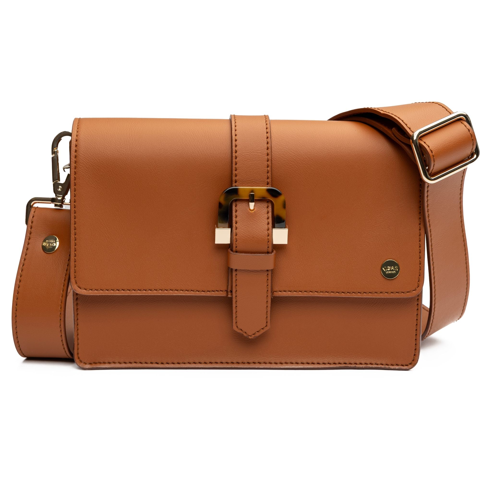 Womens Vegan Coco Tortoiseshell Bags And Wallets in Tan | V.GAN